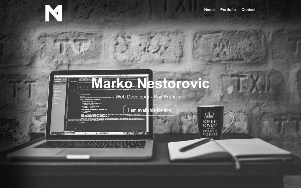 GitHub - mstorne/MarkoNestorovic-Portfolio: Marko Nestorovic - Portfolio